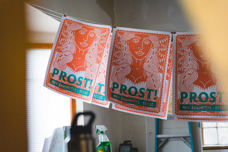 Greta Wurstfest Poster Orange and Gruene 2022 | CoPilot Creative // A ...