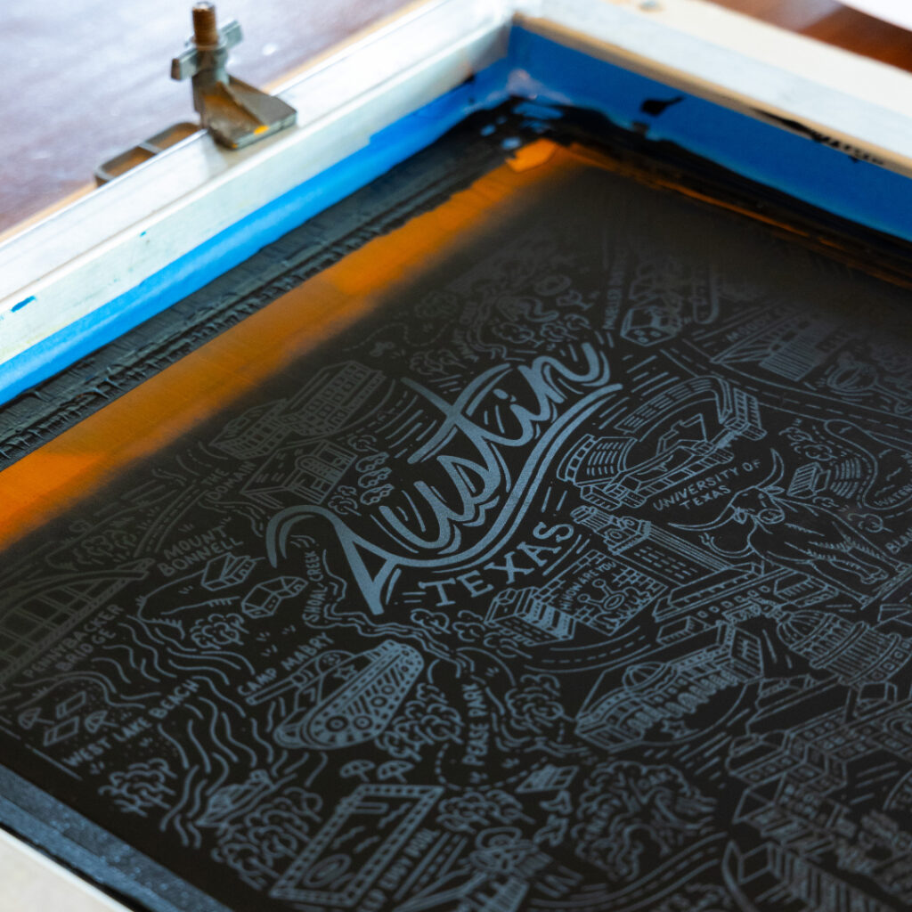 Austin Texas Poster | CoPilot Creative // A Design + Branding Studio